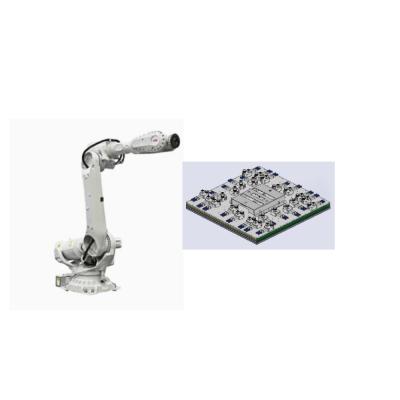 China ABB IRB6700-150/3.2 6-Axis Palletizing Robot Arm with 150kg Payload and 3.2m Reach for CNC Integration for sale