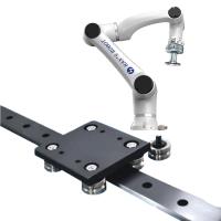 China Hans E5 Collaborative Robot With Onrobot Pneumatic Gripper And Rail System 7 Axis Cobot Arm for sale