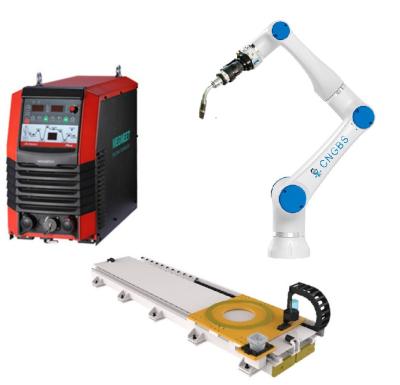China CNGBS-G03 6 Axis Industrial Robot Arm 3kg Payload 590mm Reach Welding Robot for sale