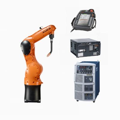 China KUKA Welding Robot System with OTC Arc Welding Machine and TBI Torch - 200-500A Capacity, ±0.05mm Accuracy for sale