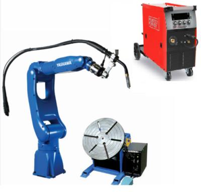 China Yaskawa AR700 Welding Robot Arm 727mm Reach 8kg Payload 6 Axis for sale