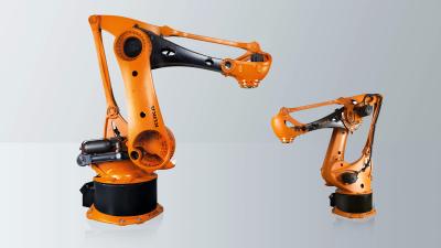 China KUKA KR 700 PA Industrial Palletizing Robot Arm 700kg Payload 3320mm Reach KR C4 Controller for sale