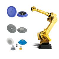China FANUC M-710iC/50 Robot Arm 50kg Payload 2050mm Reach with Schmalz Vacuum Suction Cups for sale