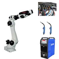 China KAWASAKI BX200L 6 Axis Welding Robot Arm 200kg Payload 2597mm Reach with Dress Pack for sale