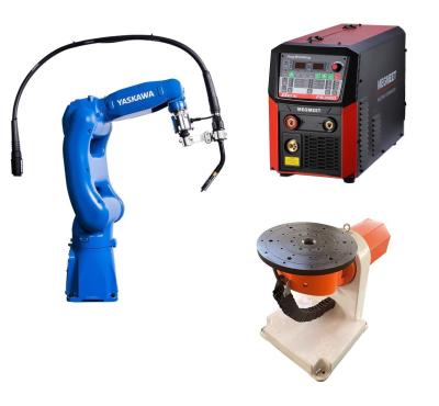 China YASKAWA AR700 Welding Robot Arm 8kg Payload ±0.01mm Repeatability for sale