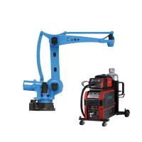 China 6 Axis Industrial Robot Arm With MAG MIG Welding Machine And Gun for sale