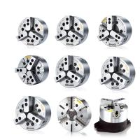 China Auto Strong 3-Jaw Through-Hole Power Chuck SCM440 Material 10mm-34mm Stroke 8000 RPM for sale