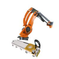 China KUKA KR 40 PA 4-Axis Palletizing Robot with 40kg Payload and GBS Rail System for sale