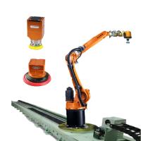China 6 Axis Industrial Robot Arm KR 8 R1620 With Sander Machine And Linear Tracker for sale