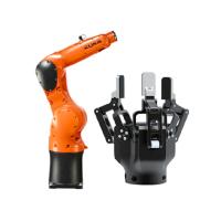 China Kuka KR 6 R700 6 Axis Industrial Robotic Arm 6kg Payload 700mm Reach with CNGBS Gripper for sale