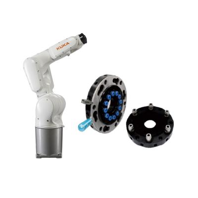 China 6 Axis Kuka Robotic Arm KR 10 R1100-2 10kg Payload 1100mm Reach with CNGBS Quick Changer for Automated Handling for sale