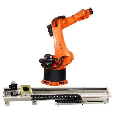 China Kuka KR 240 R3330 6 Axis Handling Robotic Arm 240kg Payload 3326mm Reach with CNGBS Guide Rail for sale