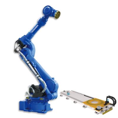 China Yaskawa GP225 Industrial Robot 225kg Payload 2702mm Reach Material Handling with CNGBS Linear Rail for sale
