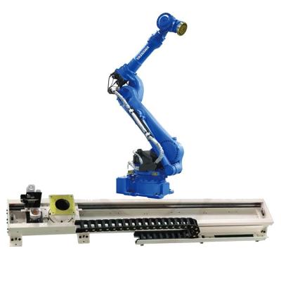 China Yaskawa GP225 6 Axis Robotic Arm 225kg Payload 2702mm Reach with CNGBS Guide Rail for Picking for sale