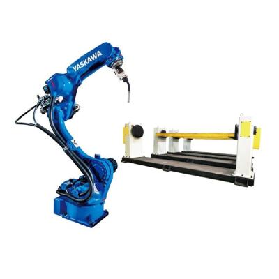 China Yaskawa AR1440 6 Axis Welding Robot 12kg Payload 1440mm Reach with CNGBS Positioner for sale