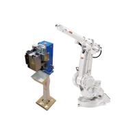 China 6 Axis ABB IRB 1410 Welding Robot with CNGBS Gun Cleaning Station 5kg Payload 1440mm Reach for sale