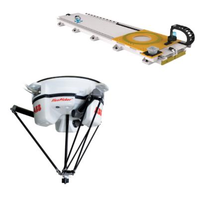 China ABB IRB 360-1 4 Axis Robot Arm 1130mm Reach 1kg Payload with CNGBS Guide Rail for OEM Assembly for sale
