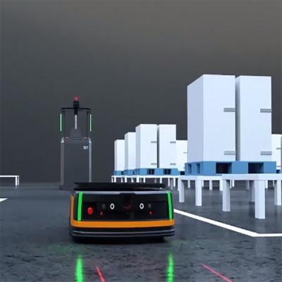 China Q3-600LE-C Latent Mobile Robot AGV 600kg Load 996mm Rotation Diameter for sale