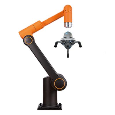 China Hanwha 6 Axis Cobot Palletizer HCR-12 Collaborative Robot Arm With Vision System Onrobot Gripper for sale