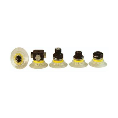 China M5 Male Handing Robotic Arm Parts Industrial Flat F15 Silicone Vacuum Suction Cups 16.5mm for sale