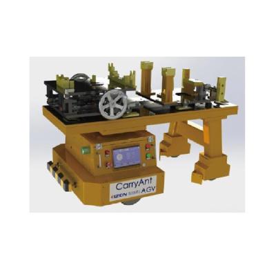 China Cizon High Payload Special Type AGV 500-5000kg with 6 Axis Robot Arm 24V DC for sale