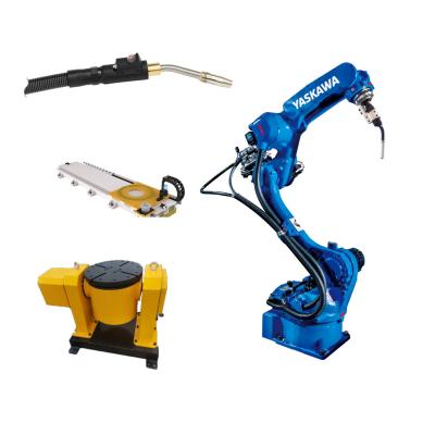 China Yaskawa AR1440 6 Axis Welding Robot 12kg Payload 1440mm Reach with Binzel Gun for sale