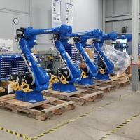China Yaskawa MOTOMAN GP180-120 Industrial Robot 120kg Payload 3058mm Reach 6-Axis Palletizing Handling for sale