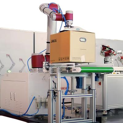China 6 Axis Collaborative Robot Smart Palletizer Robot Arm JAKA Zu20 Automatic Palletizing Cobot 20kg for Warehouse for sale