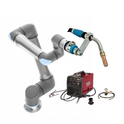 China UR15 Large Workpiece MIG TIG Welding Robot Multi Angle Welding Automation 6 Axis Collaborative Robot for sale