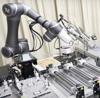 China Techman TM20 6 Axis Collaborative Robot Arm 20kg Payload Vacuum Gripper Palletizing Cobot with Visual Camera for sale