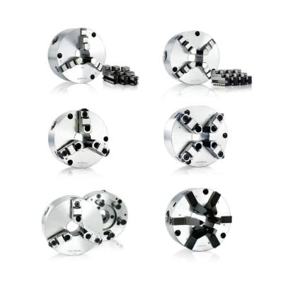 China AutoStrong 3/4/6 Jaw Precision Scroll Chuck with 0.03mm Runout for CNC and Manual Lathes for sale