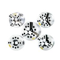 China AutoStrong Alloy Steel Power Chuck 2-Jaw 3-Jaw 4-Jaw Through Hole Design for CNC Lathe Hydraulic Pneumatic Systems for sale