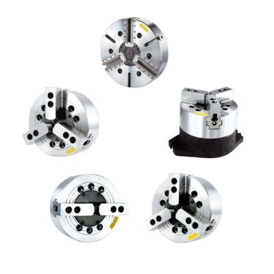 China AutoStrong 2 3 4 Jaw Wedge Type Power Chuck for Irregular Long Workpieces with Non-Through-Hole Design for sale