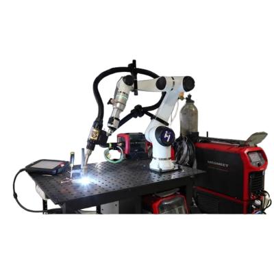 China Huayan E10 6 Axis Collaborative Welding Robot 10kg Payload MIG TIG Arc Welding Cobot for sale