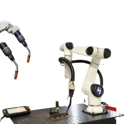 China Huayan E10-L Collaborative Welding Robot 10kg Payload 1400mm Reach 6-Axis MIG TIG Arc Welder for sale