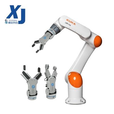 China KUKA LBR Iisy Series Payload 15kg Automated Robotic Arm Machine Loading Unloading Collaborative Robots with Finger Gripper for sale
