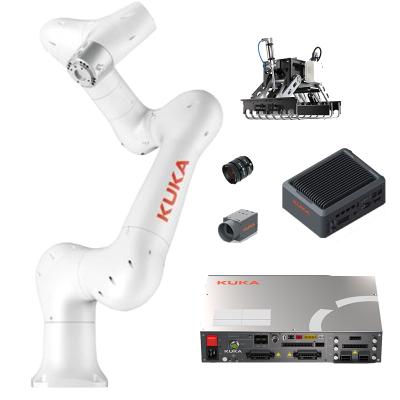China New KUKA Collaborative Robotic Arm 3C Electronics Products High Precision Assembly Packaging Robot Workstation With Gripper for sale