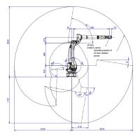China FANUC M-20iD/12L Arc Welding Robot 2600mm Reach 12kg Payload R-30iB Plus Controller for sale