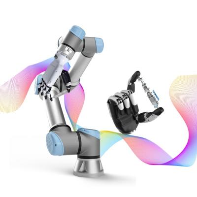 China Lightweight 6 Axis Safe Collaborative Robot UR7e Cobot Humanoid Hand Inspire Robots Multi-finger Gripper for sale