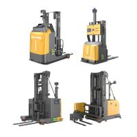 China FMR Three-Way VNA Forklift 1.0-1.6 Ton 15m Lift 1550mm Aisle AGV for sale