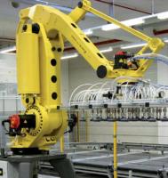 China Fanuc M-410iC/500 4 Axis Industrial Robot 500 kg Payload 3233 mm Reach for Drum and IBC Palletizing for sale