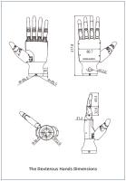 China Inspire Robots Humanoid Dexterous Hand 6 DOF 12 Joints Force Control Robotic Gripper for Research for sale