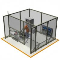 China 6-Axis CNC Machine Tending Robot Workstation 900mm Reach 220V Automatic Loading Unloading for sale