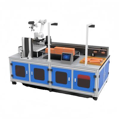 China Desktop AI Training Robot System 220V Smart Factory Education Platform for sale