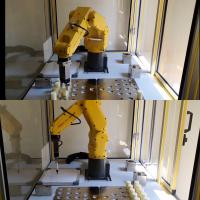 China Fanuc ER4iA 4 Axis Industrial Robot Arm 4 kg Payload 600 mm Reach R30iB Mate Plus Controller for sale