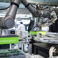 China Techman TM AI Cobot Arm 6 Axis Collaborative Robot 4-10 kg Payload 700-1300 mm Reach for sale