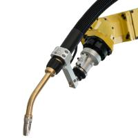 China Alphatex Water-Cooled MIG Welding Torch 500A 100% Duty Cycle for Robot Cells for sale