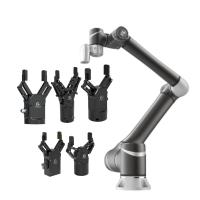 China Techman TM14 Collaborative Robot 14kg Payload 1100mm Reach with Zhixing Hand Gripper for sale
