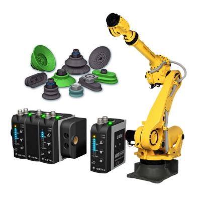 China Coval LEM90X10SVACSP Vacuum Generator 1.0mm Nozzle 90% Vacuum for Automated Handling for sale