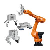 China KUKA KR 50 R2100-2 Industrial Robot 50 kg Payload 2100 mm Reach Palletizing Gripper for sale